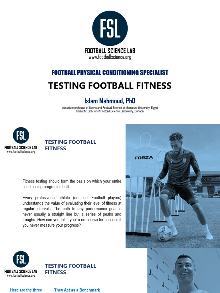 9 Testing Football Fitness | PDF | Physical Fitness | Body Mass Index
