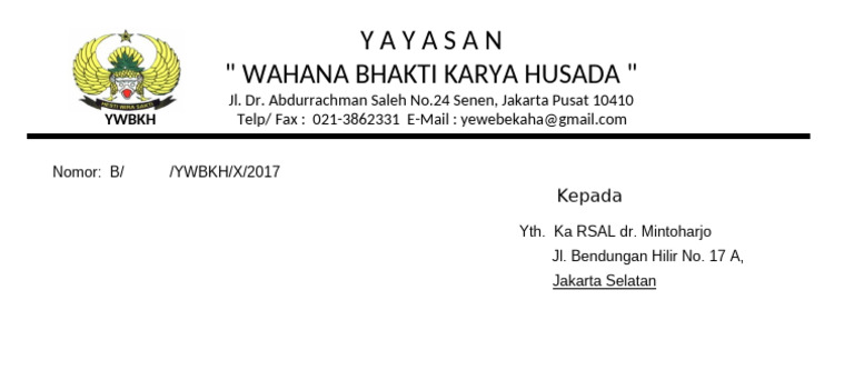 Amplop Surat Rsal | PDF