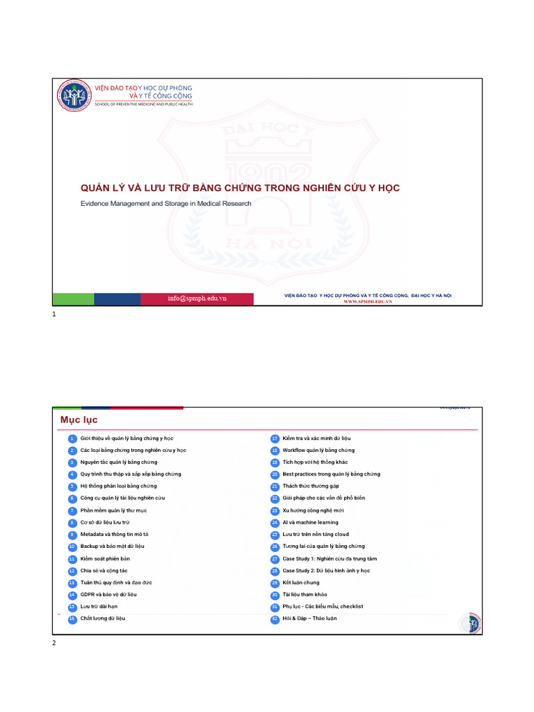 QuanLyVaLuuTru 2slides | PDF