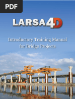 LARSA4D SteelBridgeModule Manual | PDF | Bridge | Structural Analysis