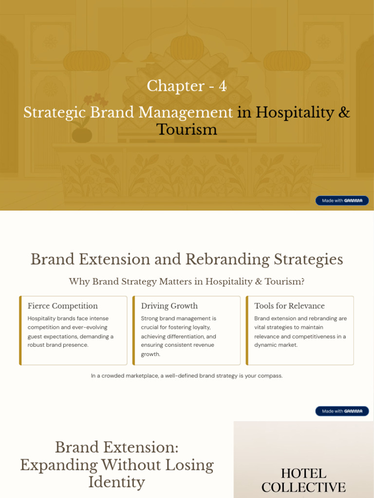 Brand Management Strategies in Hospitality | PDF | Brand | Sustainability