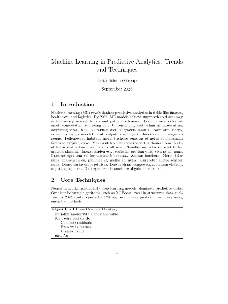 Machine Learning 1 - Jimmy | PDF | Machine Learning | Statistical Analysis