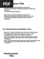 Contoh Susunan Laporan Pelaksanaan Tka | PDF