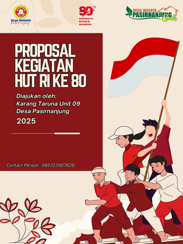 Proposal HUT RI ke-80 Karang Taruna | PDF