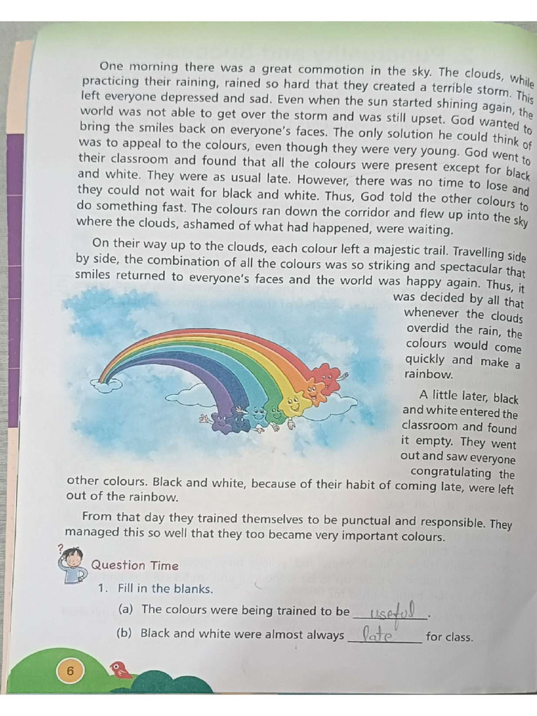 Moral Science Chapter 2 Book Work | PDF
