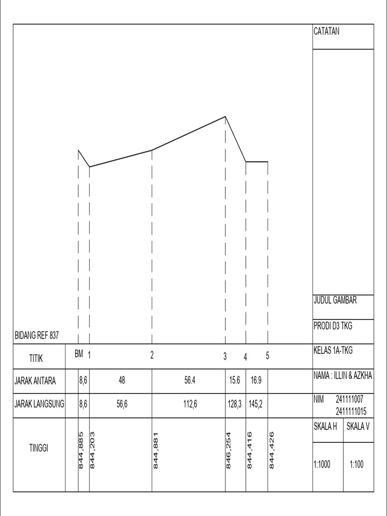 SP Kelompok 2 Profil Memanjang Dan Melintang | PDF