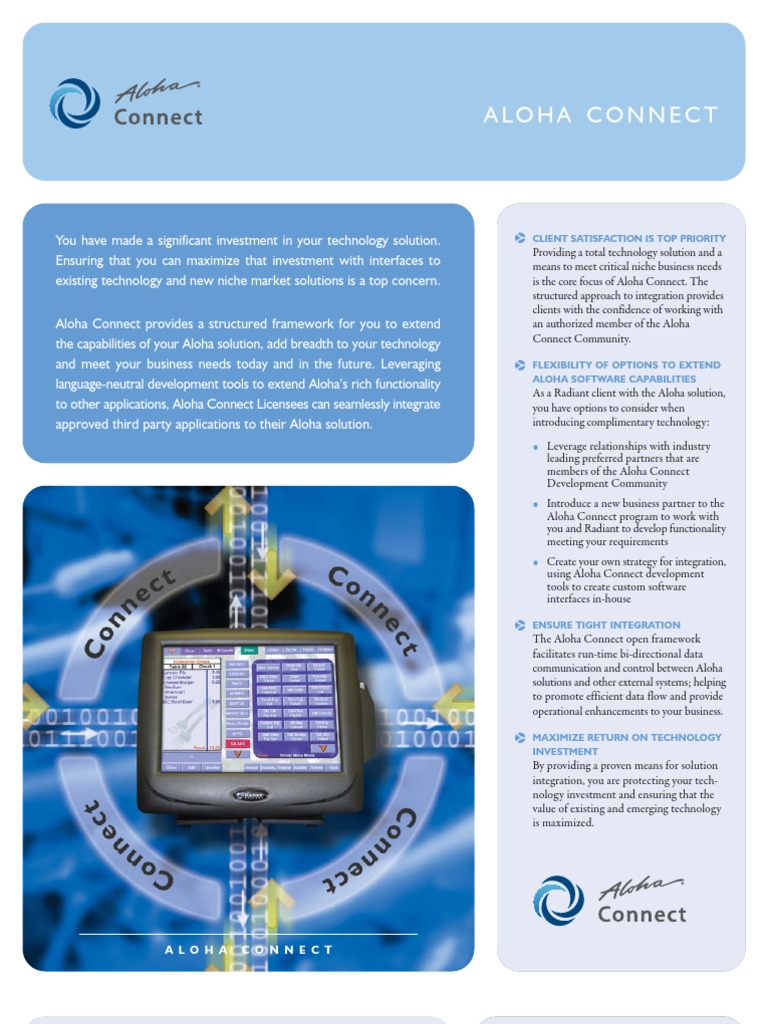 Hospitality Aloha Connect Customer | PDF | Application Programming ...