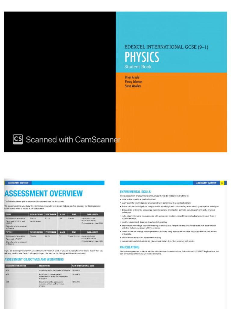 Edexcel International GCSE (9-1) Physics Student Book - 1 | PDF