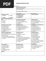 Needlestick Injury Report Form | PDF