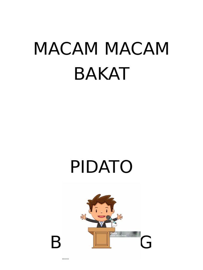 Macam Macam Bakat | PDF