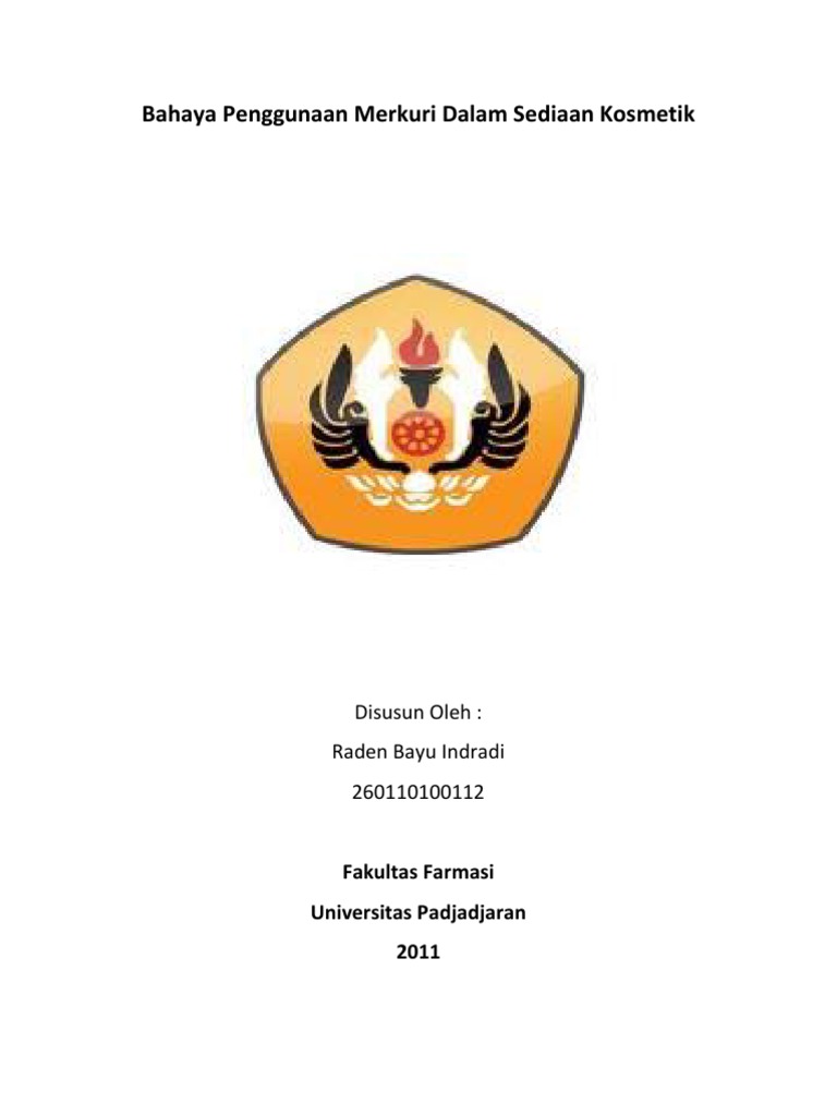 Bahaya Merkuri dalam Kosmetik Pemutih | PDF
