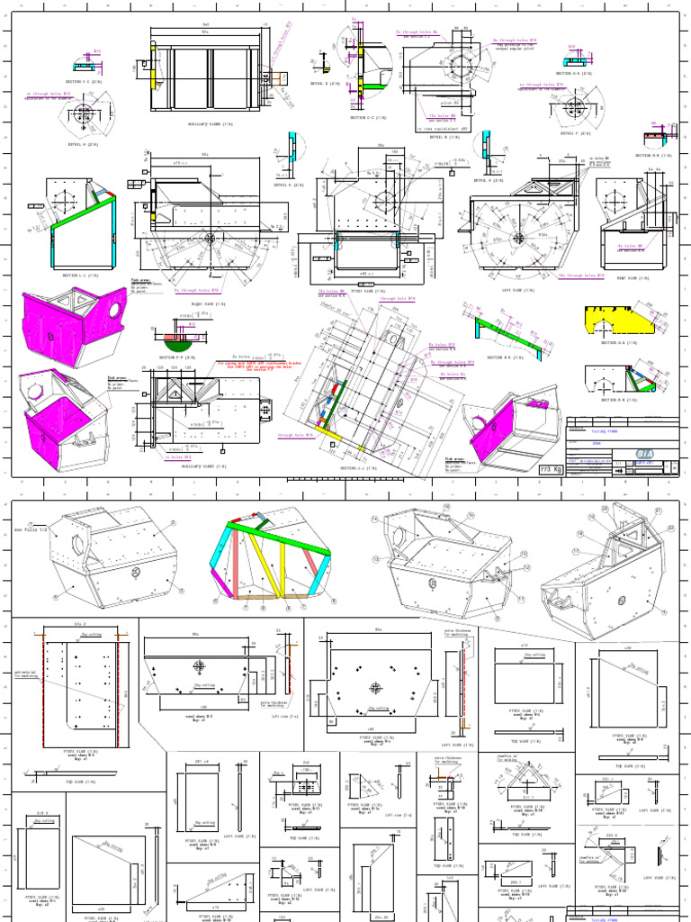 Pink Areas:: - For Pining With 24B19 4291 Reinfocement Bracket - Use ...