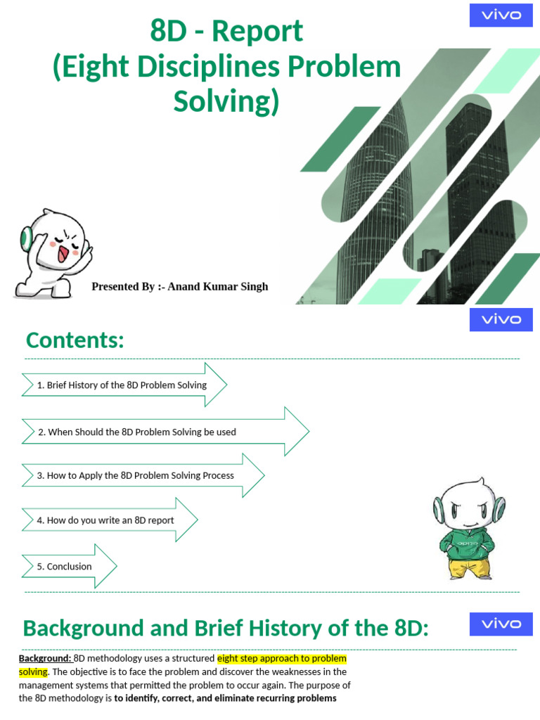 8D Problem Solving Process Guide | PDF | Methodology