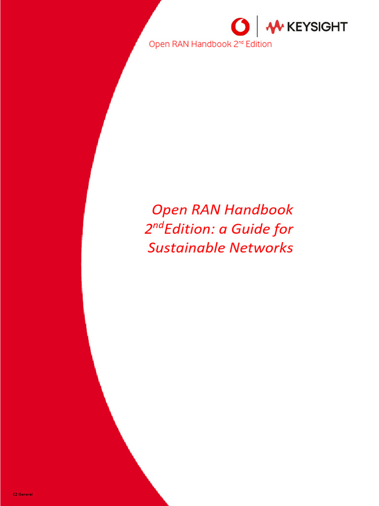 Open RAN Handbook 2nd Edition Guide | PDF | Energy Conservation ...