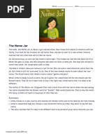 The Name Jar: A Cultural Journey | PDF