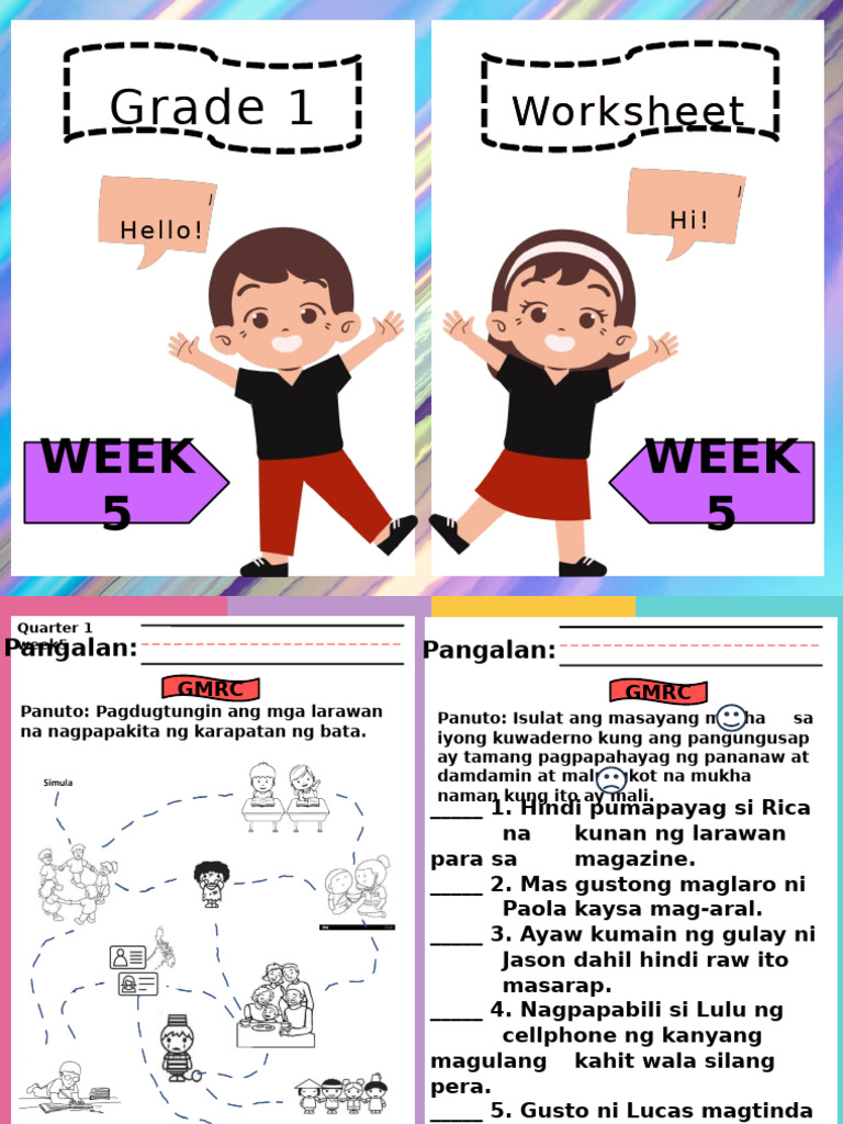Worksheets Q1 Week5 | PDF