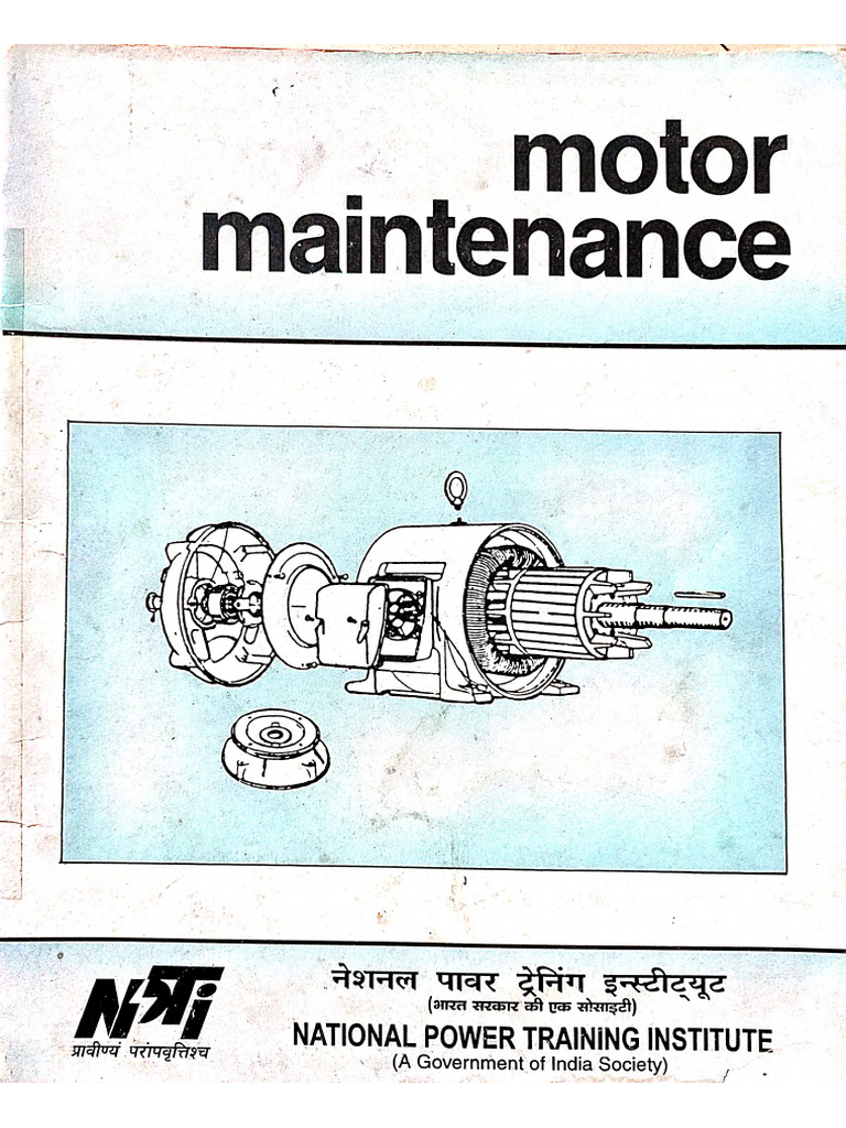 Motor Maintenance | PDF