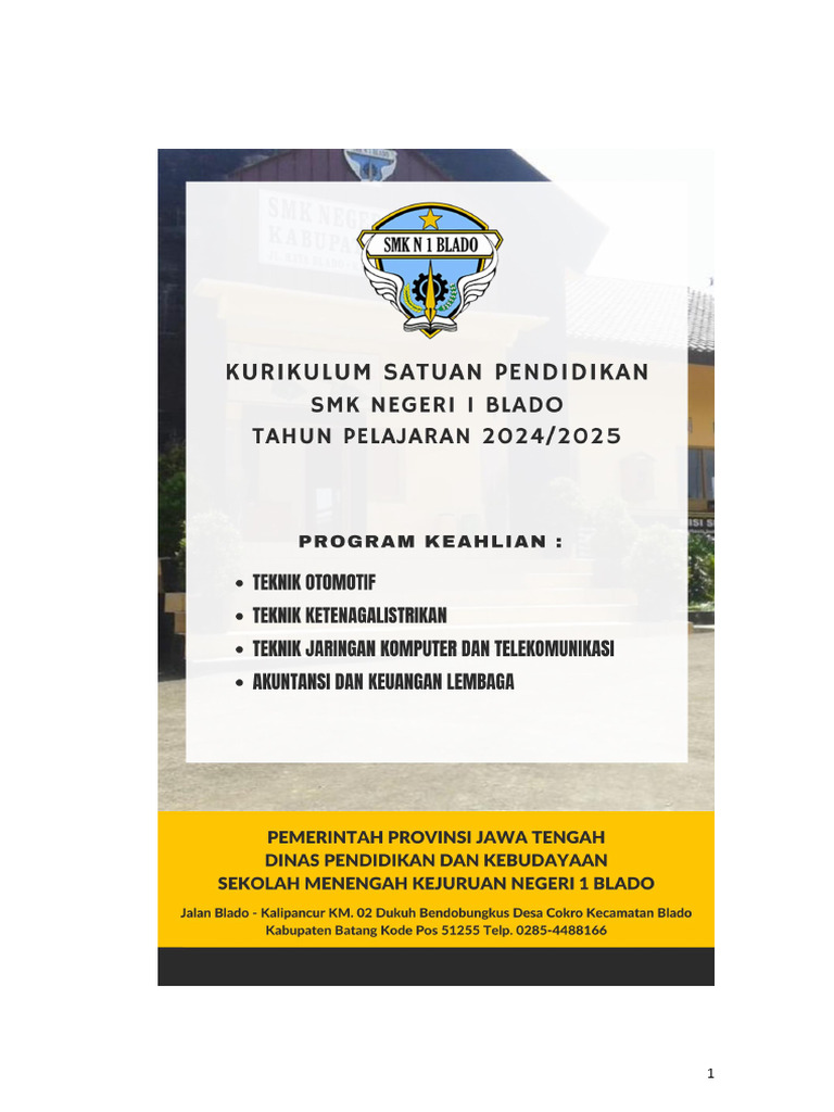 Kosp 2024-2025 Komplit | PDF