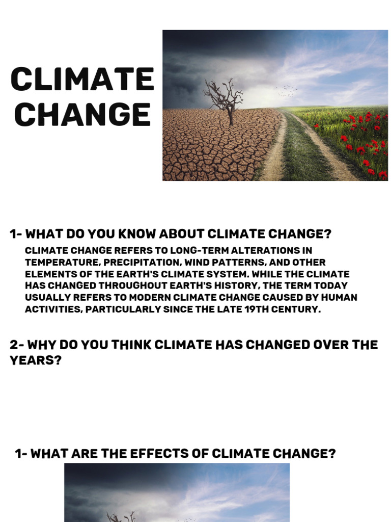 Climate Change Demo | PDF
