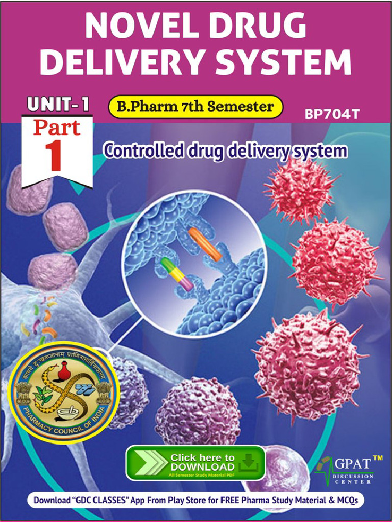 Controlled Drug Delivery Systems | PDF