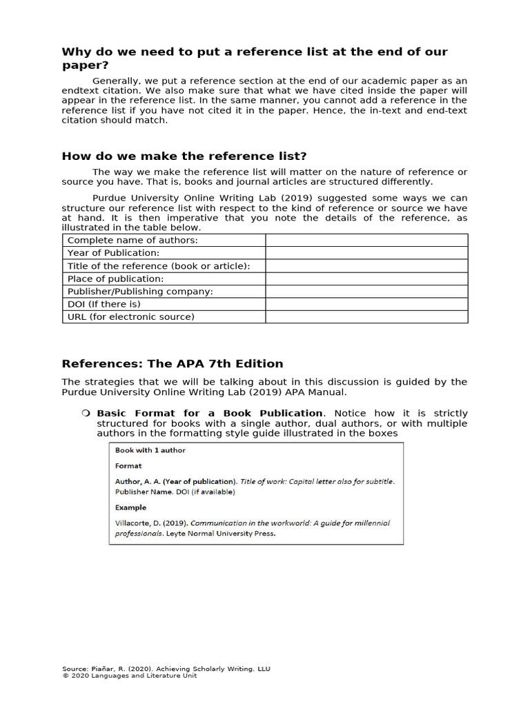 References-APA-7th-Edition | PDF | Apa Style | Citation