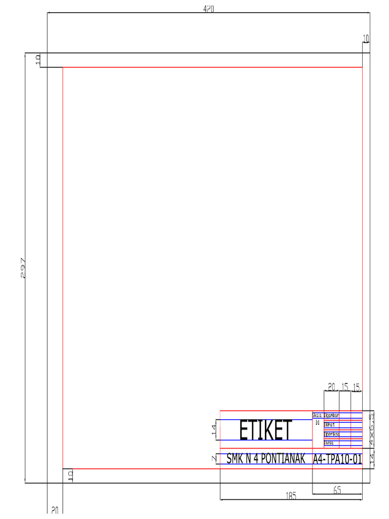 Etiket A3 | PDF