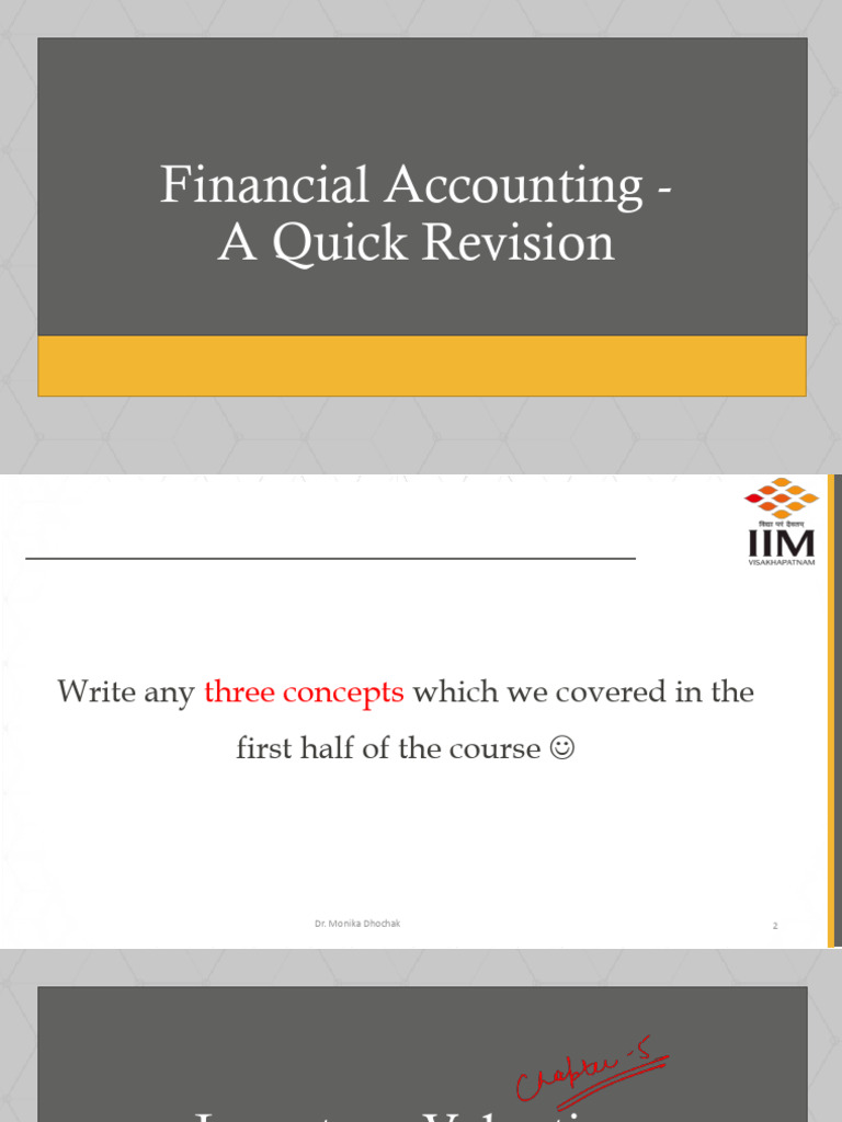 Inventory Valuation in Financial Accounting | PDF | Cost Of Goods Sold ...