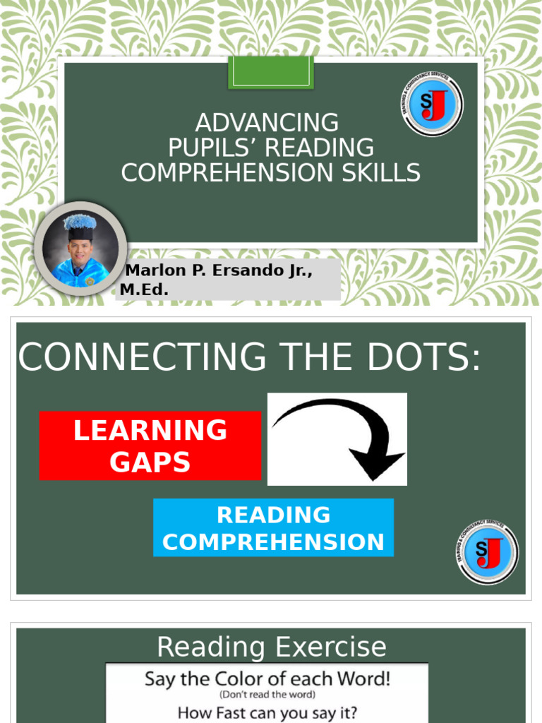 Enhancing Reading Comprehension Skills | PDF | Reading Comprehension ...