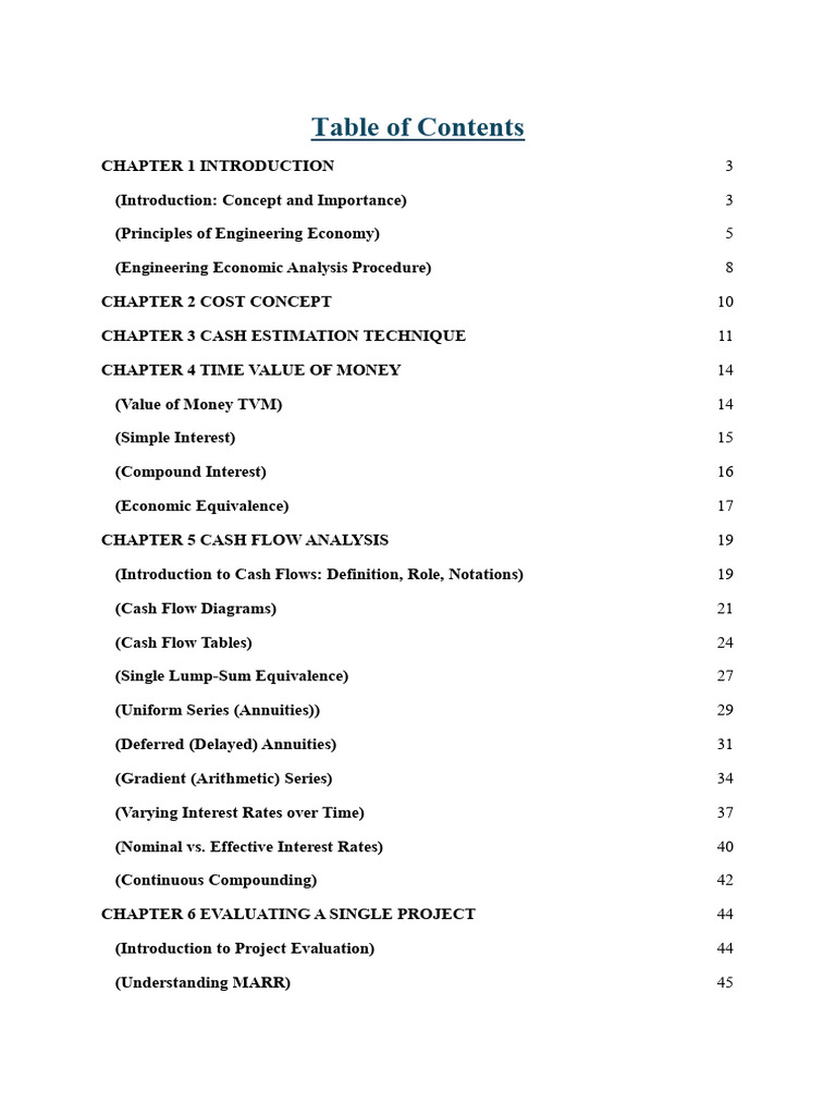 Engineering Economy Principles Explained | PDF | Interest | Present Value