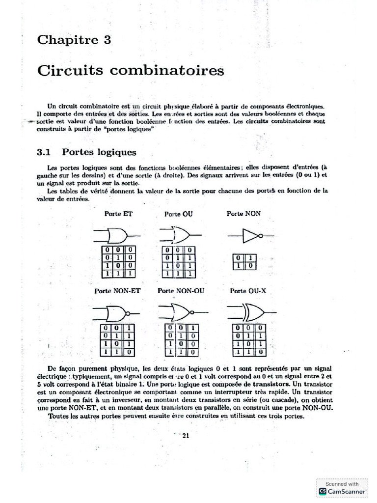Chapitre 3 Architecture Des Ordinateurs | PDF