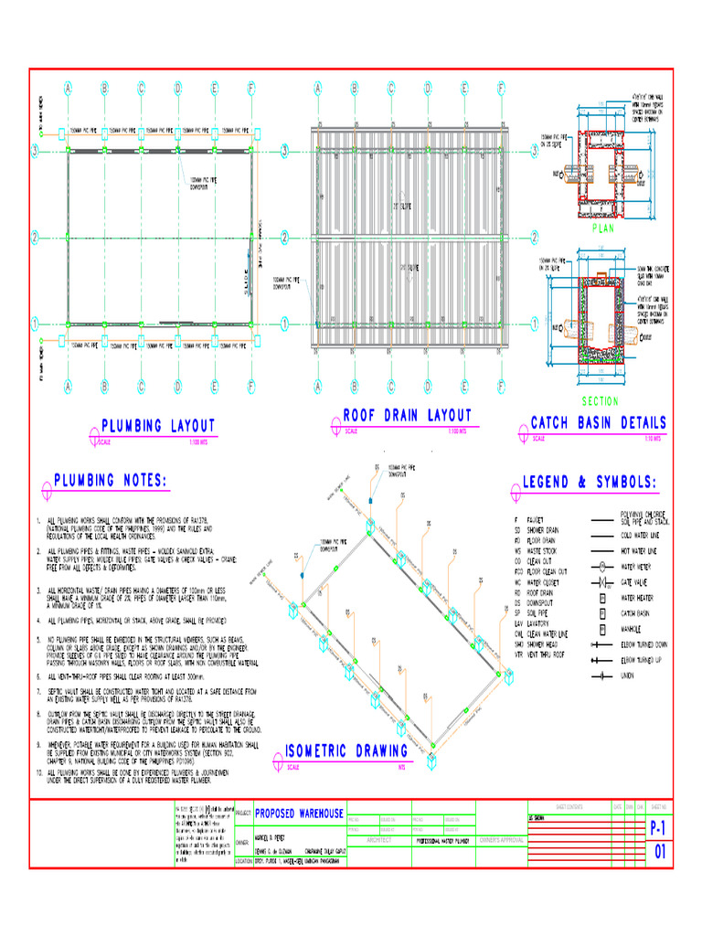 Roof Drain Layout | PDF