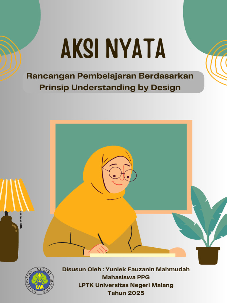 Kuning Ilustrasi Sampul Jurnal Pembelajaran Harian Siswa | PDF