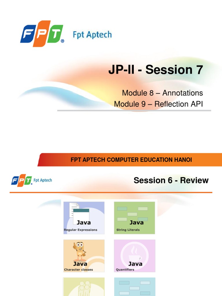 Session7 Module8 9 Annotations Reflection Pdf Method Computer Programming Java 7758