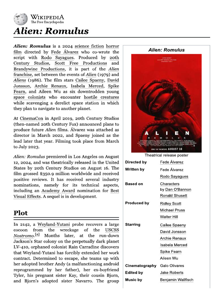 Alien | PDF
