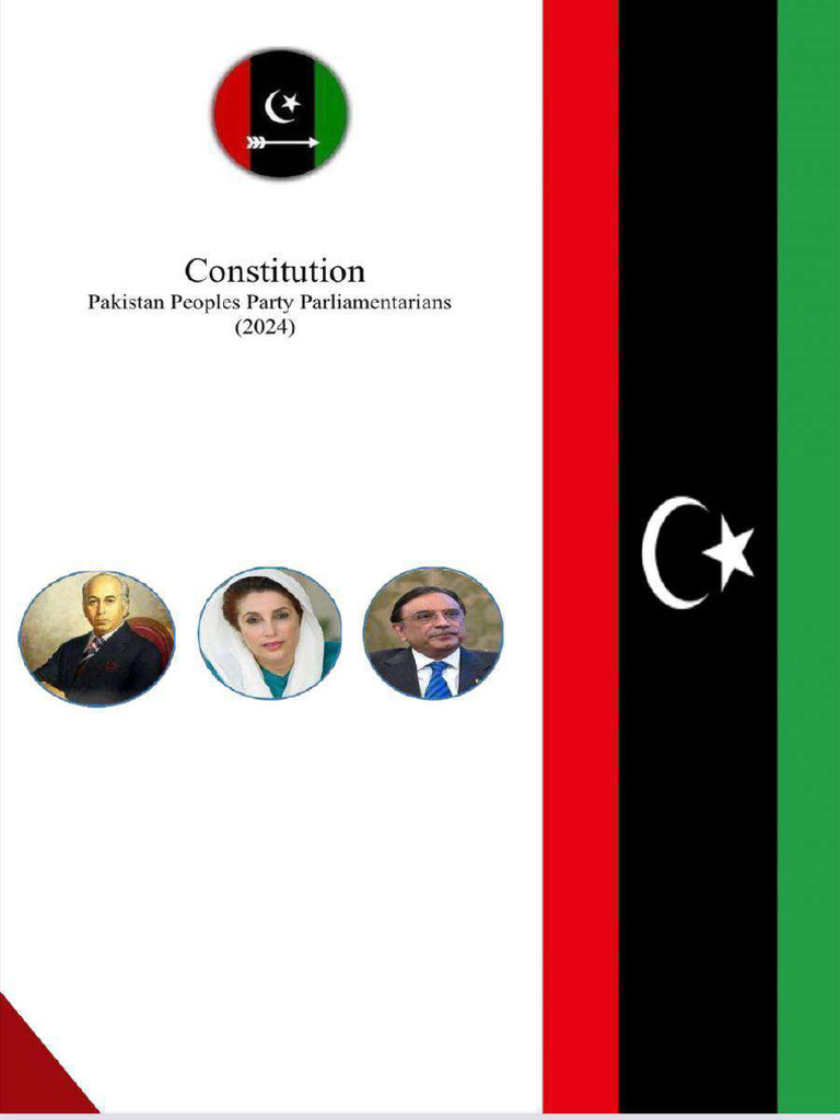 PPPP Constitition Final Amended 2025 | PDF | Government