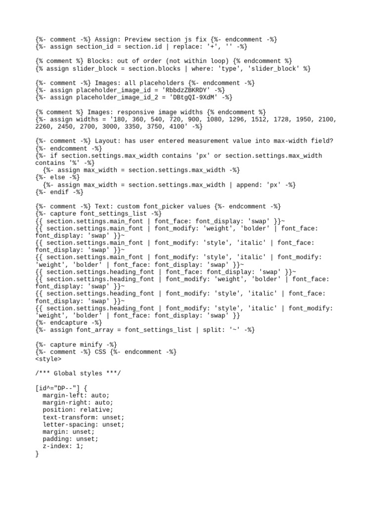 CSS and JS Fixes for Section Layout | PDF | Html | Hypertext