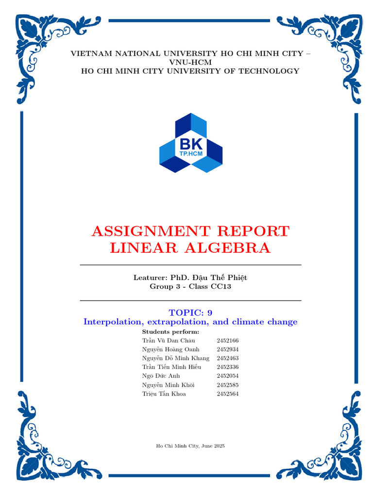 Sem242 LA CC13 Group 3 | PDF | Errors And Residuals | Least Squares