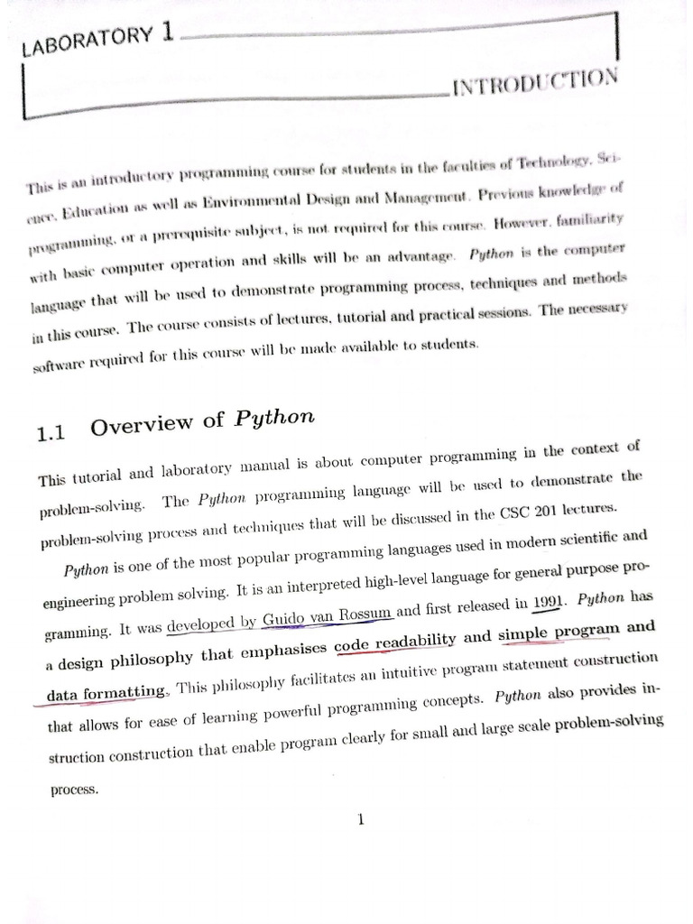 CSC 201 MANUAL For Computer Students and Teachers | PDF