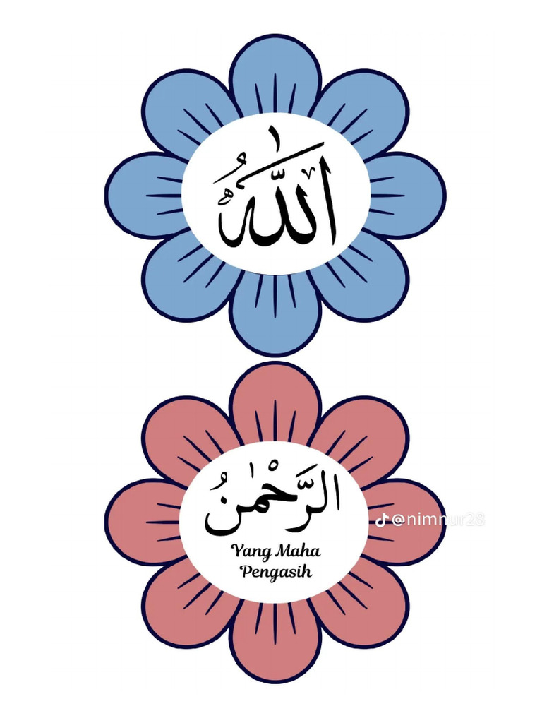 Asmaul Husna Word | PDF