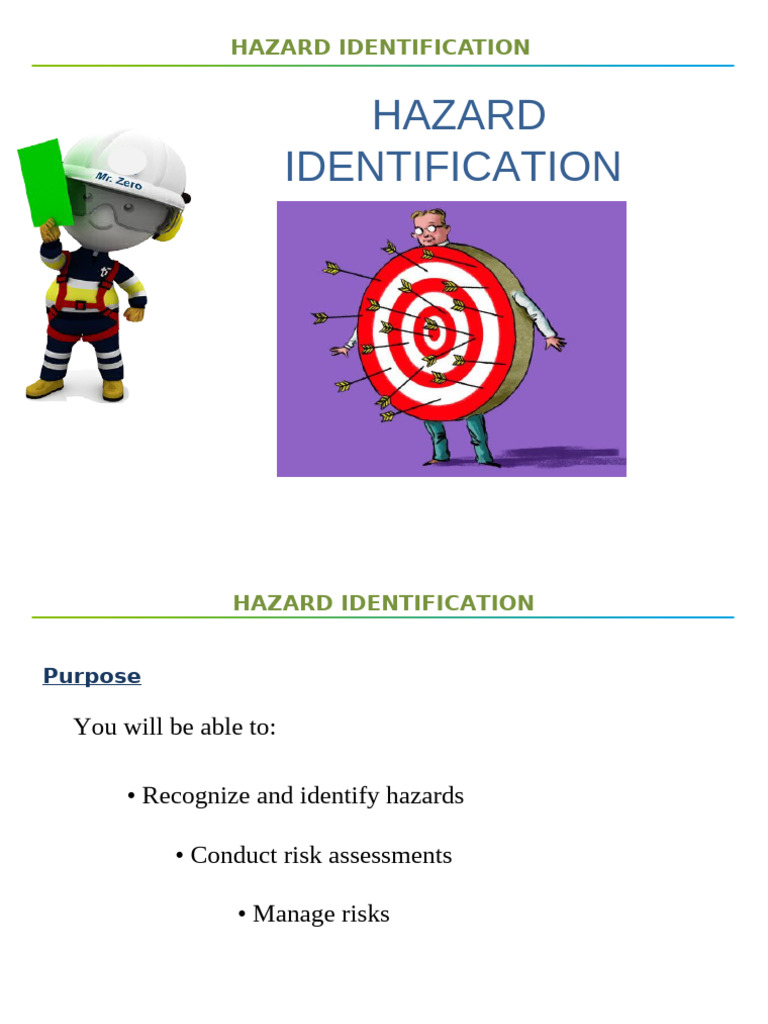 Hazard Identification -HIP Plan | PDF | Hazards | Risk
