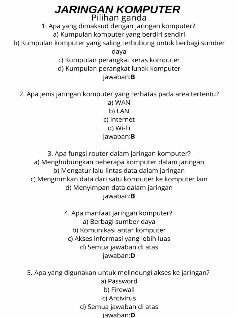 Jaringan Komputer.pdf | PDF
