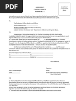 BLA 2 Form for Booth Level Agents | PDF | Government | Elections