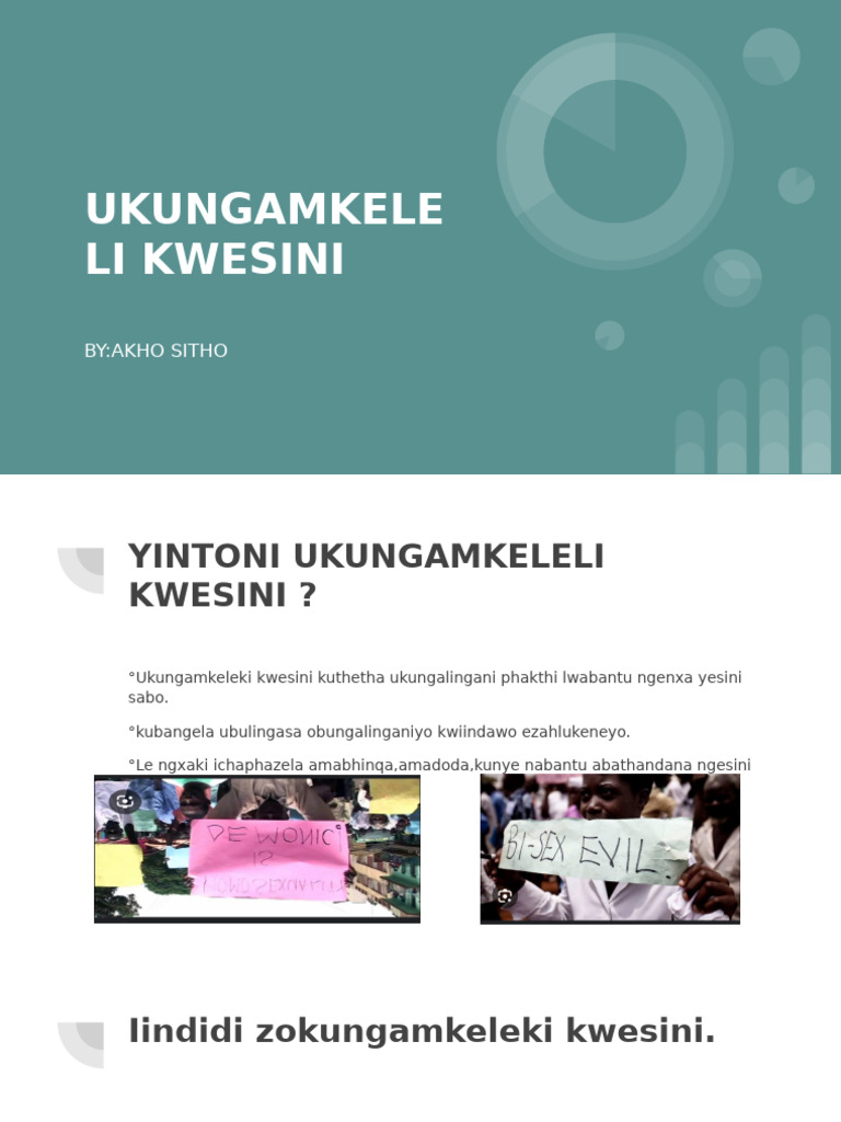 Akho Sitho's X.presentation | PDF