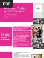 Class11 Business Studies Chapter1 Notes | PDF