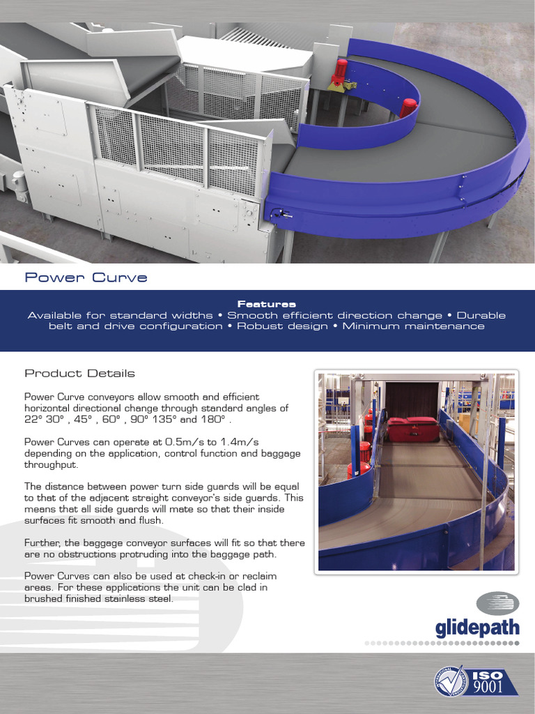 Power Curve Conveyor Specifications | PDF