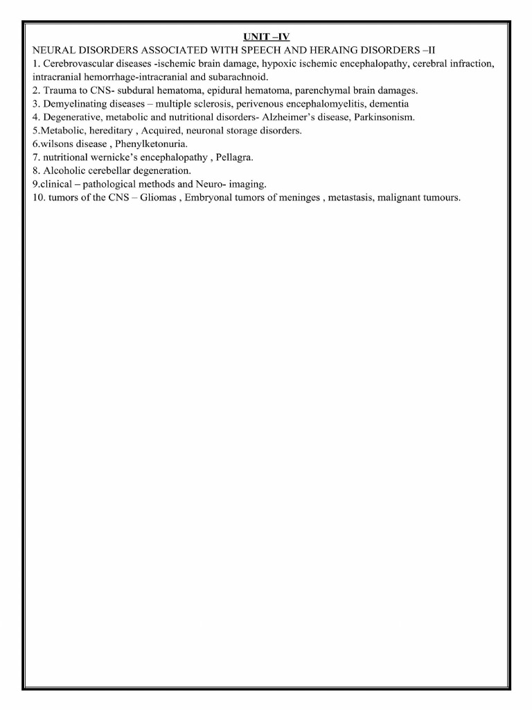 Neuro 4 | PDF