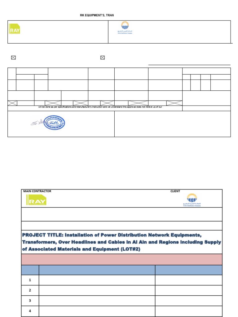A18789 MAS-001 Rev.0 Material Submittal For Cable Cover Tile's | PDF ...