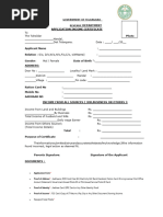 RI Report for Income Certificate Odisha | PDF