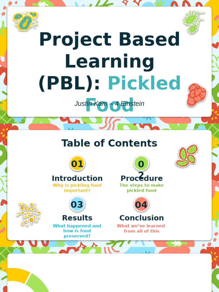 Pickling Food: A PBL Guide | PDF | Foods | Food Preservation