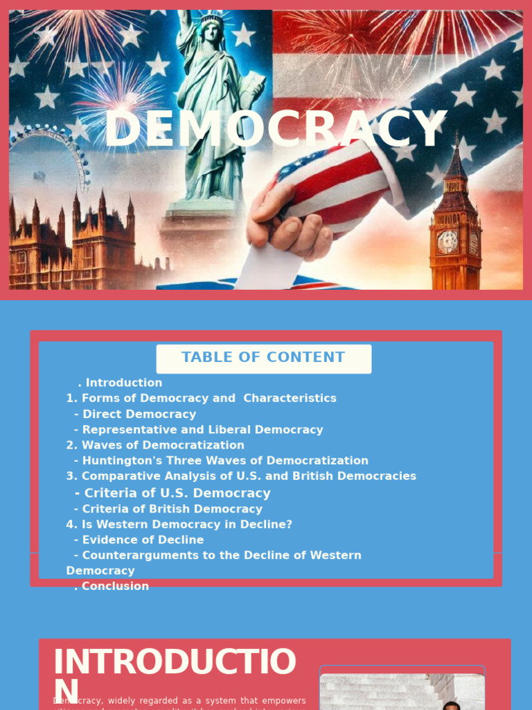 Understanding Democracy: Forms & Trends | PDF | Democracy | Political ...